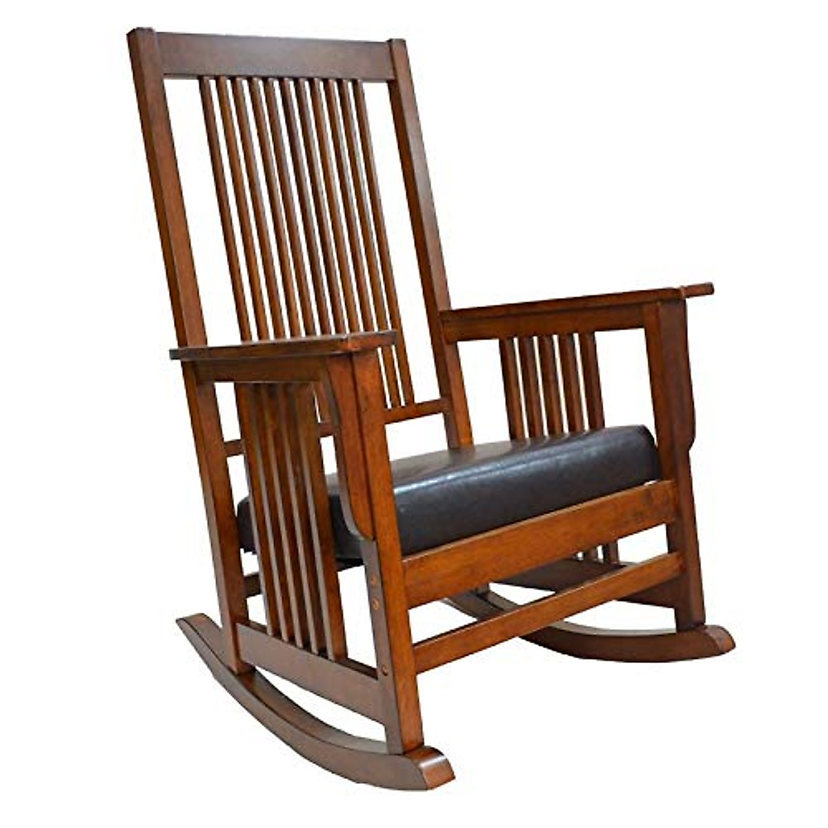 Carolina Classic Montego Mission Rocker in Chestnut