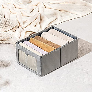 Foldable Cloth Storage Box Storage Clothes Compartment Storage Mesh Compartment Drawer Bag Trouser Box Box Housekeeping & Organizers Socks