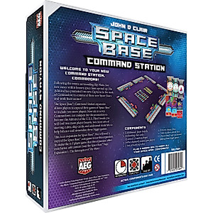 Alderac Entertainment Group (AEG) Space Base Command Station - Board Game, Dice Game, Storage Solution, 2 to 7 Players, 60 Minute Play Time, for Ages 14 and Up, Alderac Entertainment Group (AEG)