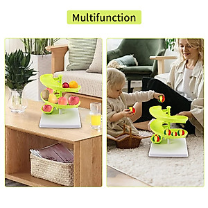 Spiral Egg Basket, Egg Dispenser Rack for Eggs Storage Holds Approximately 20 Eggs for Kitchen Countertop