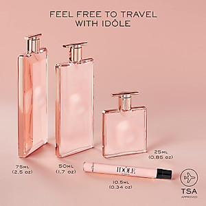 Lancôme Idôle Eau de Parfum - Long Lasting Fragrance with Notes of Bergamont, Jasmine & Vanilla - Fresh & Floral Women's Perfume - 3.4 Fl Oz