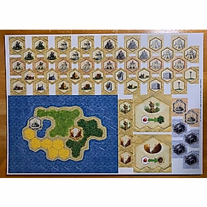 Queen Games Kingdom Builder Big Box 2nd Edition Board Game