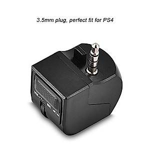 Jopwkuin Volume Controller, Adapter Adjustable Volume 3.5 Mm Plug for VR Grip Game Accessories for Indoor