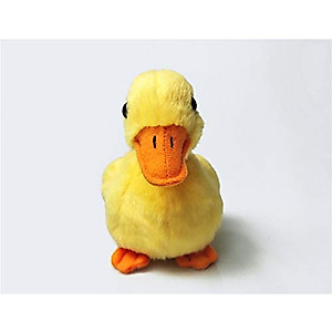 TAMMYFLYFLY Yellow Chick Stuffed Animal Chicken White 5 inches, 12cm, Plush Toy, Duck Soft Toy (1Yellow Duck)