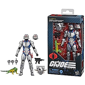 G.I. Joe Classified Series #168, Cobra Commander with Combat Armor, Collectible 6 Inch Action Figure with 7 Accessories