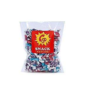 Tootsie Roll Frooties 3 Flavor Mix-Grape-Strawberry-Blue Raspberry-1.75 LB Assortment of Chewy Taffy-Individually Wrapped - Bulk Variety Pack Enclosed in a Secured Heat Sealed Bag by Snack Hotline