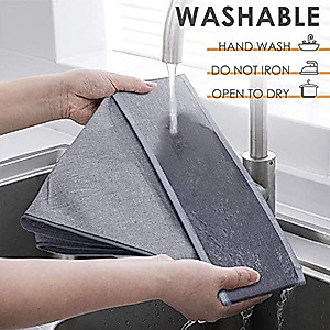 9 Pack Sock Underwear Drawer Organizer Dividers, 122 Cells Fabric Foldable Dresser Drawer Organizers for Bra, Sock, Undies, Belt, Tie, Scarf