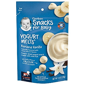 Gerber Yogurt Melts Banana Vanilla (Pack of 16)