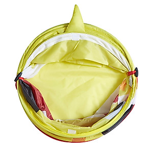 Idea Nuova Baby Shark Kids Pop Up Figural Laundry and Storage Hamper with Dome Lid