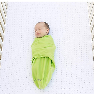 Ziggy Baby Crib Sheets, Toddler Bedding Fitted Jersey Cotton (2 Pack) Chevron, Dot, Grey/White