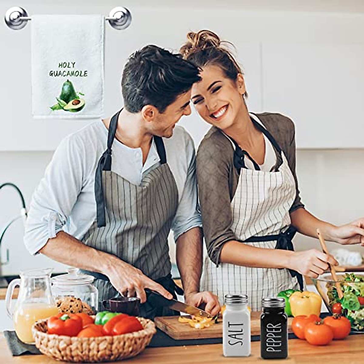 Housewarming Gifts for New Home, Housewarming Gift Basket for Woman Men Couples, First House Housewarming Present Box with Wood Cutting Serving Board for Friends Neighbor, Realtor Gift for Clients