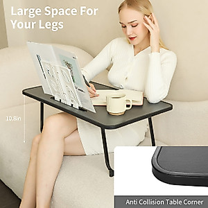 [28' x 16'] Extra Large Foldable Laptop Table for Bed, Floor Desk - Great for Eating, Study, Computer Use & Writing (Pink)