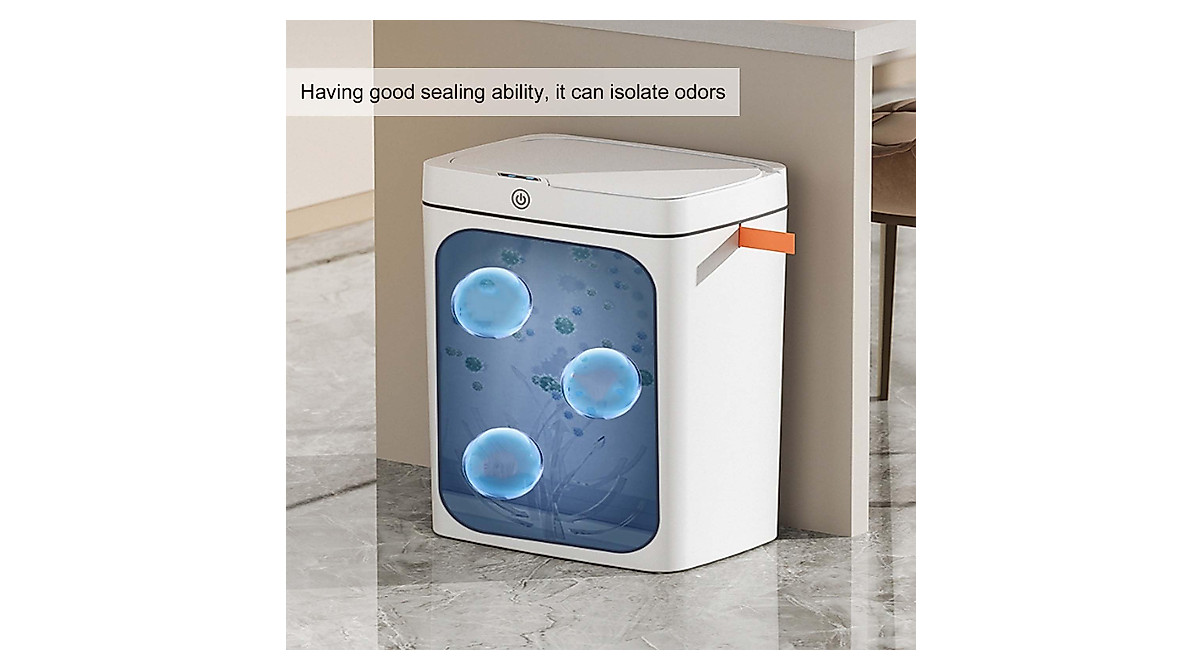 Automatic Trash Can, Smart Plastics Touchless Garbage Can, 4/4.75 ...