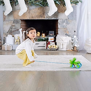 Melissa & Doug First Play Frolicking Frog Wooden Pull Toy - Developmental Duck Pull Toy For Toddlers Ages 1+