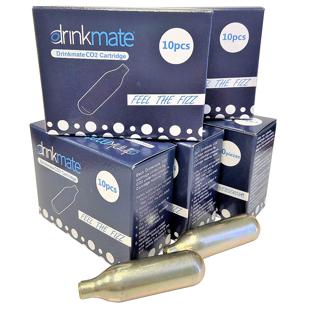 Drinkmate 8g CO2 Soda Chargers - 50 pack
