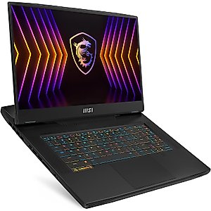 MSI Titan GT77 17.3" UHD 120Hz Gaming Laptop: Intel Core i9-12900HX RTX 3080 Ti 32GB DDR5 1TB NVMe SSD, Thunderbolt 4, USB-Type C, Cooler Boost Titan, Win11 Pro: Core Black 12UHS-064