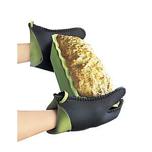 Kitchen Grips Kids Chef Mitt, 11 Inch, Black