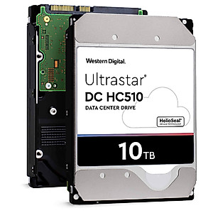 HGST Ultrastar He10 | HUH721010ALE600 (0F27452) | Power Disable | 10TB SATA 6.0Gb/s 7200 RPM 256MB Cache 3.5in HDD | 512e | Enterprise Hard Drive (Renewed)