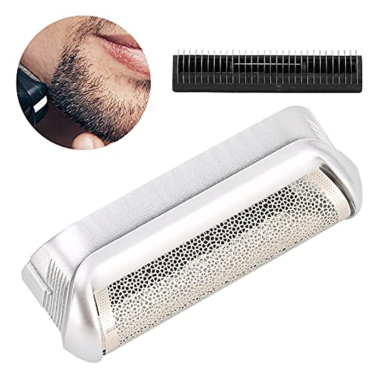 Electric Shaver Replacement Head for Braun Series 5, Electric Shaver Replacement Heads,5s Replacement Foil & Cutter for Compatible with Braun M90 M60 P40 P50 P60 P70 P80 555 575