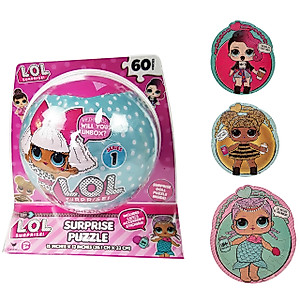 LOL - SURPRISE PUZZLE (15 In x 13 In) 60 Pieces - Based on the Hottest New Craze - The L.O.L. Surprise! Doll