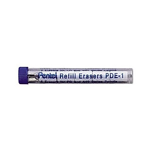 Eraser Refills, PDE1, 5/Tube, Sold as Pack of 3