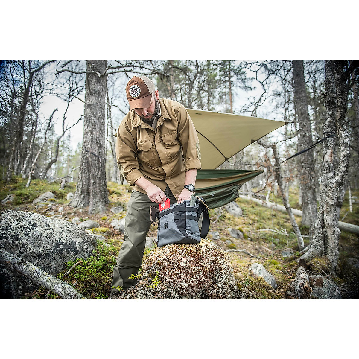 Helikon-Tex Bushcraft Haversack Bag Earth Brown/Clay