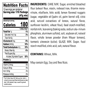 Krusteaz Meyer Lemon Pound Cake Mix (16.5 Ounce (Pack of 4))