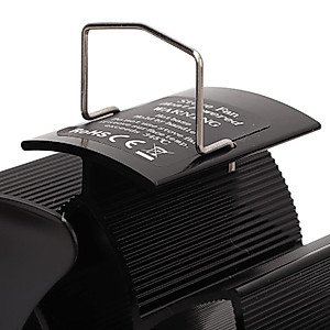 Naroote Stove Eco Fan, 6 Blade 1400rpm Wind Speed High Temperature Resistant Heat Powered Fan for Gas Furnaces