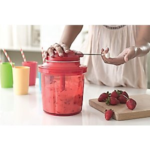 Tupperware Extra Chef with Pull Cord (1,35 L) 45 Fluid Ounce, Chopper(Mannual)
