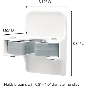 Command Wall Décor Bundle for Holiday Prep - Organize Your House with Broom Grippers Wall Mount, Picture Hanging Strips and Wall Hooks Command Strips Included