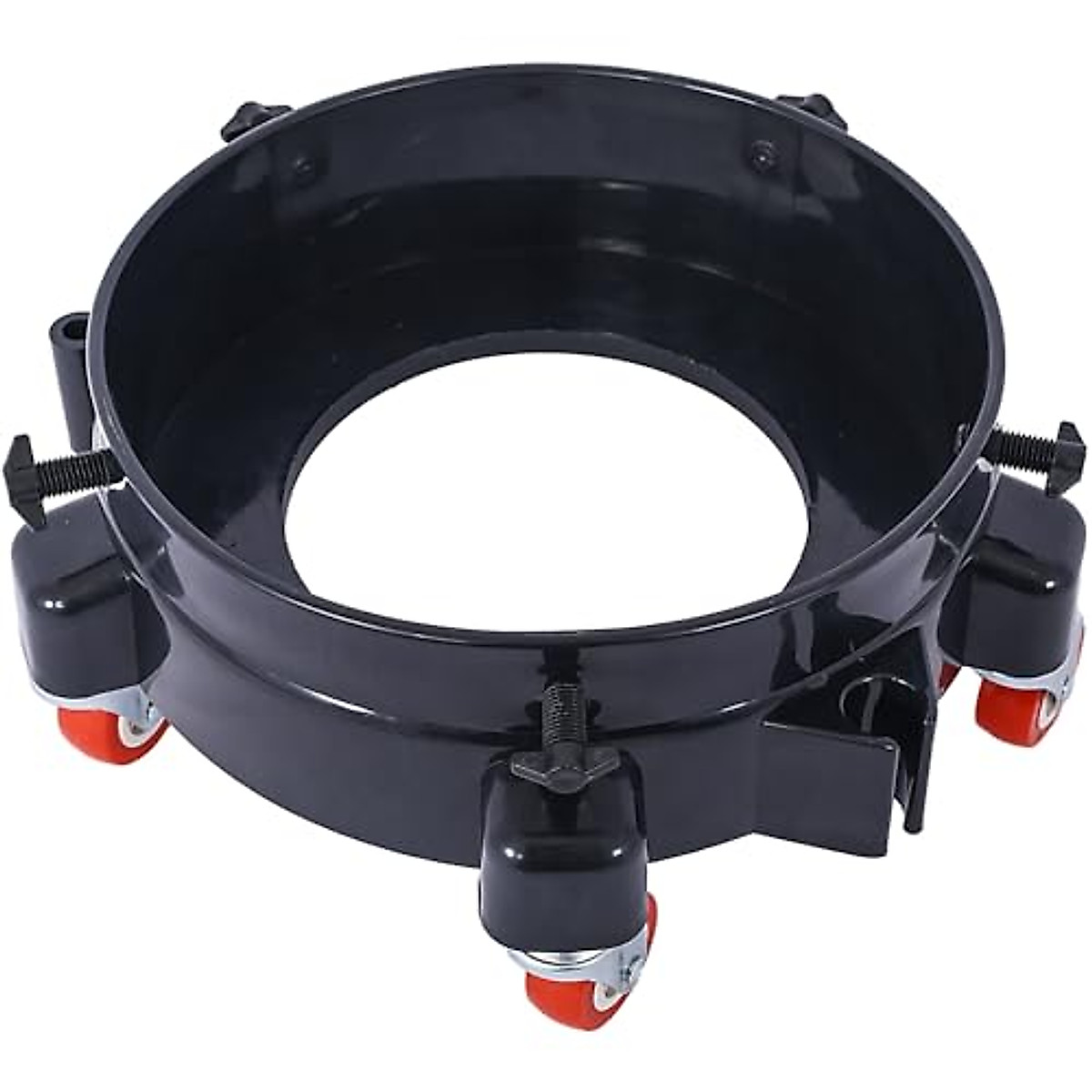 Qzntinrt Portable 11.2 Bucket Dolly with Removable g and 5 Swivel Casters Compatible with 360° Movement