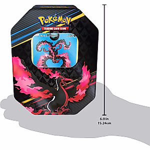 Pokémon TCG: Crown Zenith Tin – Galarian Moltres (1 Foil Card & 5 Booster Packs)