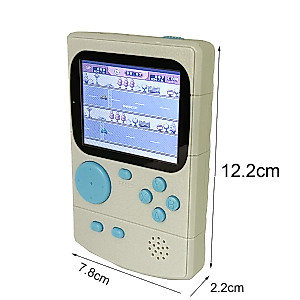 Handheld Game Console with 500 Classical FC Games Console 3.0-Inch HD Screen,Gift Christmas Birthday Presents for Kids, Adults (Gameboy GC35 White)