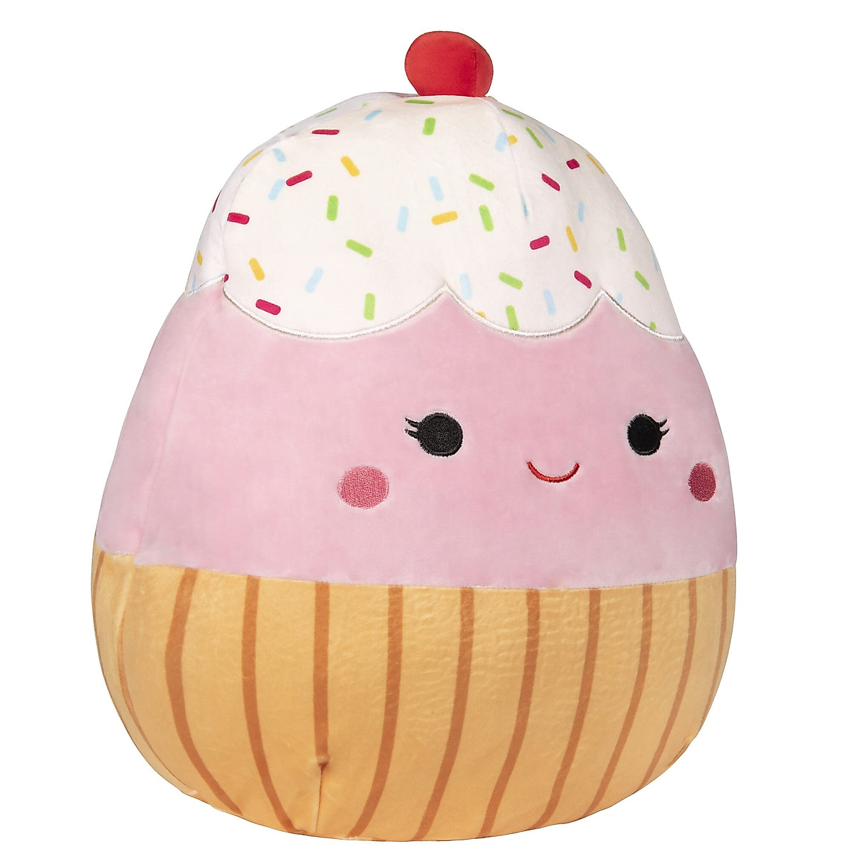 Squishmallows 12-Inch Cupcake- Add Clara to Your Squad, Ultrasoft Stuffed Animal Medium-Sized Plush Toy, Official Kellytoy Plush