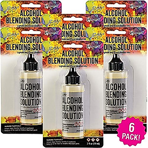 Tim Holtz Alcohol Ink Blending Solution 2oz 6/Pkg, 6 Pack
