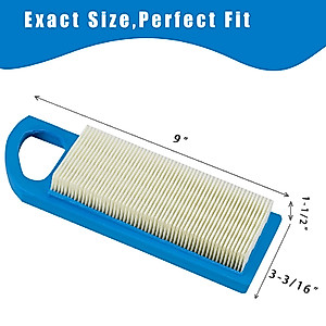 DemJamr 2 Pack 698083 Air Filter with Pre Filter Compatible with BS 14-20HP Engine Lawn Mower, Replace for BS 697153 697014 795115 697634 797008 Air Cleaner