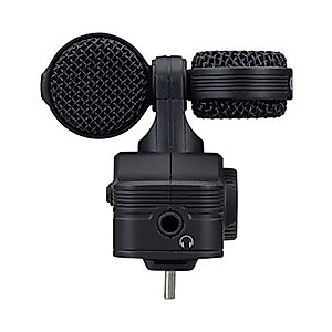 Zoom Am7 Stereo Microphone for Android, Mid-Side Stereo, Rotatable Capsule for Alignment with Camera, for Recording Audio for Music, Videos, Interviews, and More