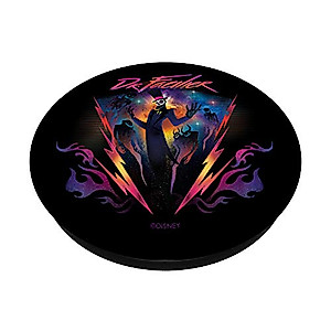 Disney Villains Dr. Facilier 90s Rock Band Neon PopSockets PopGrip: Swappable Grip for Phones & Tablets