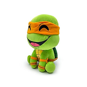 You tooz Michelangelo Ninja Turtles 9" Inch Plush, Michelangelo TMNT Plushie from The Series Teenage Mutant Ninja Turtles - Chibi You tooz Michelangelo TMNT