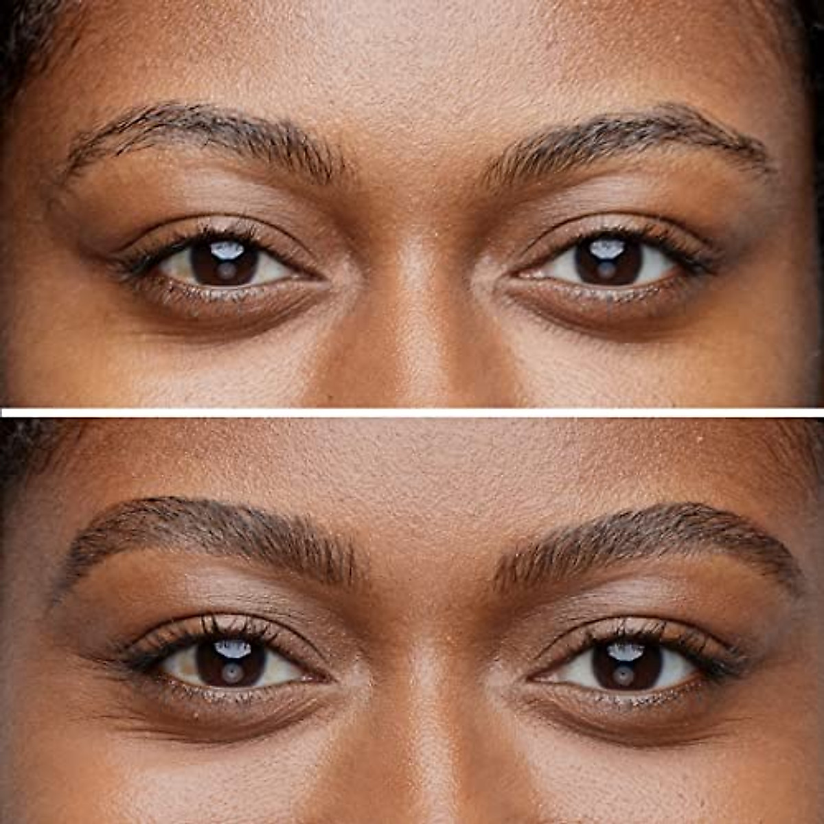 PÜR Beauty Arch Nemesis 4-in-1 Dual-Ended Brow Pencil, Self-Sharpening Component, Built-In Brow Grooming Comb, Conditions & Strengthens Brow Hair- Dark,1 Count (Pack of 1)