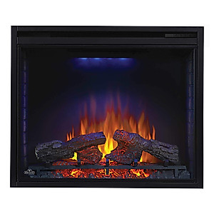 Napoleon Ascent 33 - NEFB33H - Built-in Electric Fireplace, 33-in, Realistic Logs & Flames, Self Trimming, Remote Included