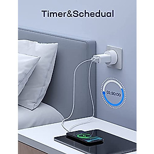 Smart Plug, Alexa Plug 2 Packs, Smart Plugs That Work with Alexa and Google Home, Smart Life WiFi Plug with Remote&Voice Control, Timer Plug(2.4GHz Only)