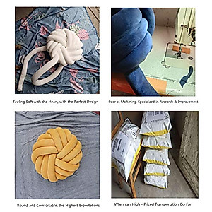 Cyprinus Carpio Creative Wrinkle Free Knot Ball Rose Flower Cushion Sofa Lumbar Pillow Household Throw Pillow Decoration