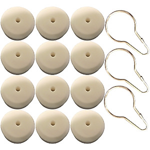Rite Farm Products 12 Salt Mineral Lick Spool Wheels & 3 Hangers Rabbit Guinea Pig Hamster Chinchilla