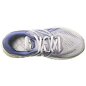 New Balance Women's Fresh Foam Evare V1 Running Shoe, Thistle/Magnetic Blue, 8