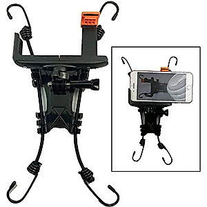 Pmsanzay 3 in 1 Universal Action Camera Backstop Chain Link Fence Mount for Action Camera/Digital Camera/Smartphone-Ideal Backstop Camera Mount for Recording Baseball,Softball and Tennis Games