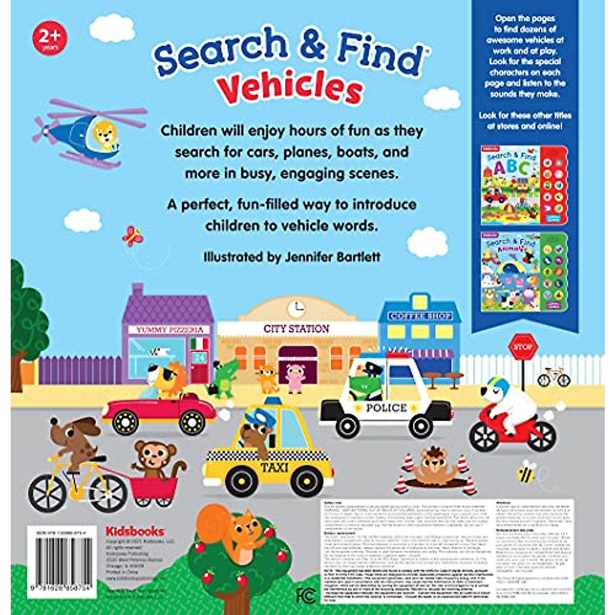 Search & Find: Vehicles Sound Book-With 10 Fun-to-Press Buttons, a Perfect Fun-Filled Way to Introduce Children to Vehicles (Search & Find 10-Button Sound Book)
