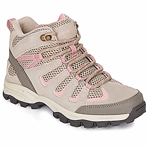 Eddie Bauer Astoria Mid Women's Hiking Boot | Water Resistant Lightweight Mountain Hiking Boots for Women | Ladies All Weather Outdoor Ankle Height Hiker