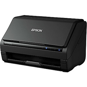Epson Workforce ES-500W II Wireless Color Duplex Desktop Document Scanner for PC and Mac, with Auto Document Feeder (ADF) and Scan from Smartphone or Tablet