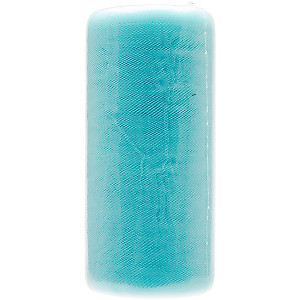 Falk Fabrics Tulle Spool, 6-Inch by 25-Yard, Aqua